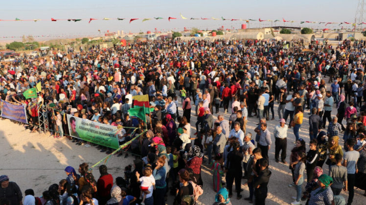 Célébrations du 9e anniversaire de la révolution du Rojava - RojInfo